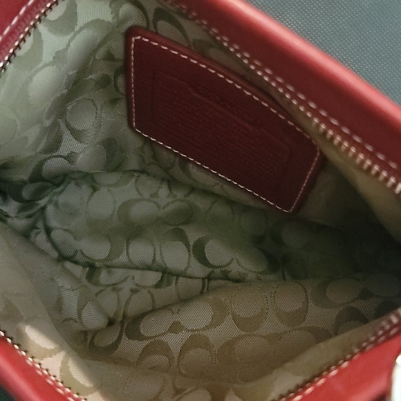 Coach | Bags | Vintage Small Cherry Red Coach Bag | Poshmark